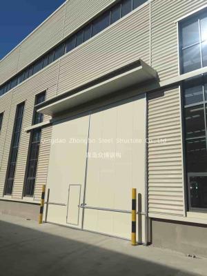 China Galvanized Prefabricated Factory For Steel Frame Structure Industrial Warehouse Building for sale
