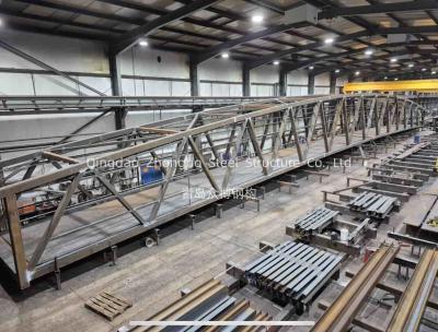 China Q235B Q355 Metal Space Frame Steel Structure Metal Fabricated Buildings Commercial for sale