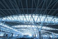 China Precision Prefabricated Light Steel Hotel Office Commercial Steel Building Supermarket for sale