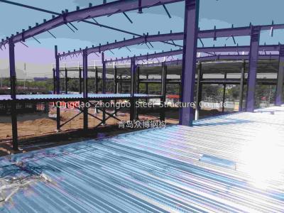 China Open Steel Truss Floor Deck Prefabricated Houses Cold Rolled Galvanized Steel for sale