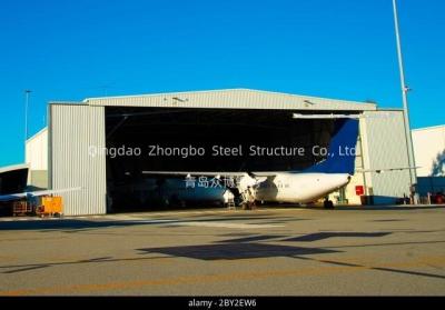 China Long Span Steel Structure Aircraft Hanger Terminal Heavy Steel Structure Construction for sale