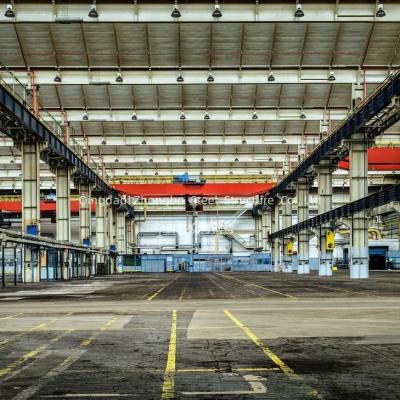 China Prefab Steel Structure Construction For Peb Metallic Warehouse Workshop Hangar Shed for sale