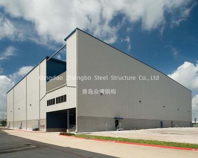 China Q355B Steel Structure Building Construction Engineered For Industrial Commercial Residential for sale