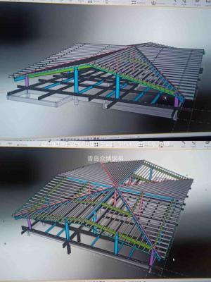 China Grade 8 Seismic Multi Story Prefabricated Steel Structure Office Building Hotel School Frame Construction for sale