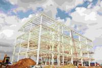 China Commercial Steel Building offering and customizable building solutions for commercial industrial and retail sectors for sale