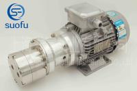 China Compact Design Hydrogen Gas Pump High Pressure With Patented Gear Tooth Profile Design for sale