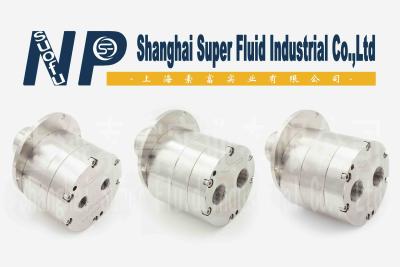 China 98 PEEK Gear Coating Pump , Low Flow High Pressure Pump For Industrial for sale