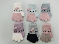 China Custom Logo Winter Knit Gloves - Touchscreen Compatible, Acrylic/Wool Blend, BSCI & WRAP Certified for sale
