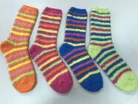 China Soft Cozy Socks - Medium Thickness One Size Ankle Socks with BSCI & Oekotex Certification for sale