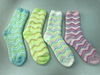 China Machine Washable Winter Indoor Socks for Women - Medium Thickness One Size with BSCI & Oekotex Certifications for sale