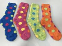 China Soft Cozy Socks with Animal Pattern - High Stretch Knitted Design for Women, Machine Washable for sale