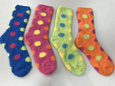 China Soft Cozy Socks with Animal Pattern - High Stretch Knitted Design for Women, Machine Washable for sale