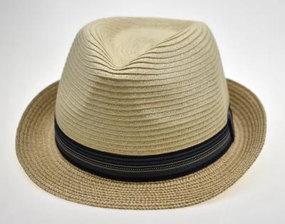 China Natural Straw Sun Hat with 3-Inch Wide Brim and 4-Inch Crown Height - Adjustable Chin Strap for Women for sale