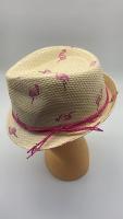 China Women's Natural Straw Sun Hat with 4-Inch Crown and 3-Inch Wide Brim - Adjustable Chin Strap for Summer Protection for sale