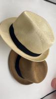 China Natural Straw Summer Hat for Women with 4-Inch Crown Height and 3-Inch Brim Width - Adjustable Chin Strap for sale