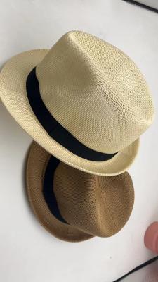 China Natural Straw Summer Hat for Women with 4-Inch Crown Height and 3-Inch Brim Width - Adjustable Chin Strap for sale