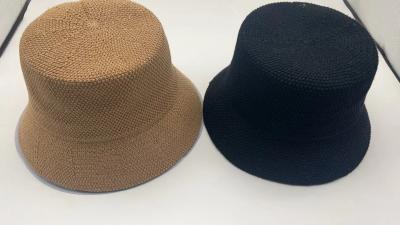 China Wide Brim Natural Straw Sun Hat with 3-Inch Brim & Adjustable Chin Strap for Women's Summer Wear for sale
