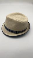 China Natural Straw Sun Hat with 3-Inch Brim and 4-Inch Crown - Adjustable Chin Strap for Women's Summer Protection for sale