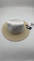 China Women's Breathable Straw Sun Hat with 4-Inch Crown and 3-Inch Brim - Adjustable Chin Strap for Summer Protection for sale