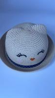 China ODM Women's Summer Straw Hat Wide Brim Floppy 3 Inches Brim Adjustable Chin Strap for sale