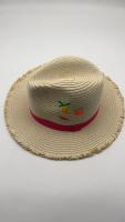 China Women's Natural Straw Sun Hat with 3-Inch Wide Brim - Floppy Style Summer Accessory for sale