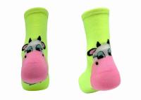 China Spandex Polyester Animal Style Women's Fashion Socks - Size 35-40, 98% Polyester 2% Spandex Material for sale
