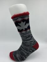 China Outdoor Jacquard Melange Boot Socks - 98% Acrylic 2% Spandex - Sizes S/M/L/XL - Custom Logo Available from 500 Pairs for sale