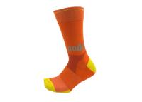 China Breathable Sports Trainer Socks for Women - Half Cushion Biking Socks with Arch Support, Cotton/Nylon/Spandex Blend for sale