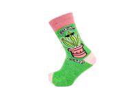 China Women's Fancy Cactus Soft Ankle Socks - 50g to 80g Weight Range with 168N to 200N Needle Options for Custom Manufacturing for sale