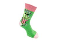 China Women's Fancy Cactus Soft Ankle Socks - 50g to 80g Weight Range with 168N to 200N Needle Options for Custom Manufacturing for sale