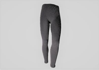 China Women's Lurex Seamless Leggings - 30% Viscose 65% Polyester Blend with Fleece Lining for Office Wear for sale
