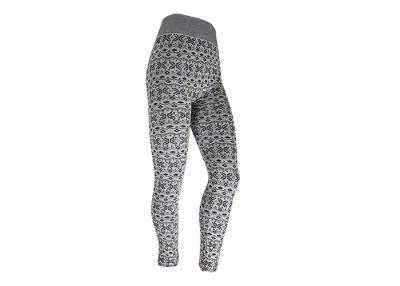 China Polyester Spandex Snow Flake Fleece Lined Leggings for Women - 600pcs MOQ, 45-Day Production for sale