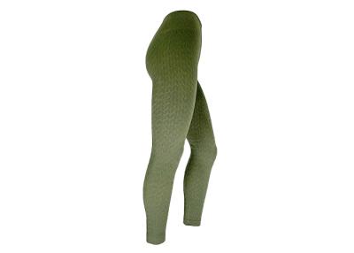 China Women's Textured Pattern Fleece Lined Leggings 95% Polyester 5% Spandex with 1:2.6 Stretch Ratio and High Waist Tummy Control for sale