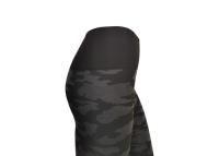 China Black 95% Polyester Womens Seamless Leggings - 230 GSM High Waist Tummy Control Scrunch Design for sale