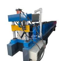 China Touch Screen PLC Automatic Valley Tray & Ridge Cap Roll Forming Machine Metal Roof Capping Profile Making Equipment for sale