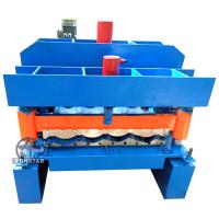 China “840 836 5 Rib Trapezoidal Corrugated Double Layer Roll Forming Machine for Color Steel High Quality 840 836 Trapezoidal Corrugated Double Layer Roll Forming Machine 5 Rib” for sale