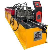 China “Saudi Arabi 2 In 1 Angle C Channel Combined Roll Forming Machine Automatic C Purlin Angle Iron Profile Cold Roll Forming Machine For Construction Steel Frame” for sale