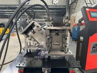 China “Saudi Arabi 2 In 1 Angle C Channel Combined Roll Forming Machine Automatic C Purlin Angle Iron Profile Cold Roll Forming Machine For Construction Steel Frame” for sale