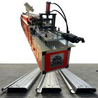 China 100mm sandwich rolling shutter door roll forming machine in Saudi Arabia olling shutter strip making machine for sale