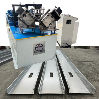 China 6 inch C stud and truck 2 in 1 roll forming machine in America CD and UD 2 in 1 roll forming machine U stud roll forming for sale