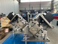 China “2 In 1 6 Inch C Stud & U Track Roll Forming Machine PLC Quick Size Change C Purlin U Wall Track Cold Roll Former Galvanized PPGI Light Gauge Steel Framing Making Equipment For America ” for sale