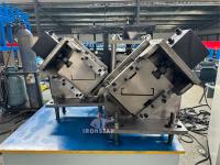 China “2 in 1 3.5 Inch C Channel U Stud Roll Forming Machine PLC Quick Change C Purlin U Track Profile Cold Roll Former Galvanized PPGI Light Gauge Steel Framing Making Equipment For America  ” for sale