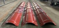 China “Automatic Metal Steel 312 Cap Ridge Roll Forming Machine Production Line for Romania Market Industrial Steel 312 Cap Ridge Tile Roll Forming Machine ” for sale