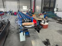 China “Brazil Market Shutter Door Guide Rail Roll Forming Machine Automatic Metal Slide Rail Track Forming Machine Galvanized Steel Slide Rail Roll Former Heavy Duty Rolling Shutter Door Guide Rail Making” for sale