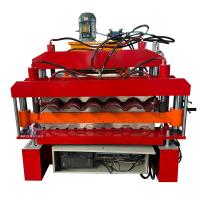 China “2 In 1 Double Layer Roll Forming Machine For 6 Rib Trapezoidal Roof Sheet And 5 Rib Bamboo Glazed Tile Fully Automatic Color Steel Roof Panel Production Equipment For Construction” for sale