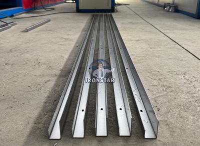 China “South Korea Market J Channel Bracket Roll Forming Machine Greenhouse Frame Bracket Forming Equipment Greenhouse J Channel Profile Making Machine” for sale