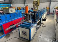 China “South Korea Market J Channel Bracket Roll Forming Machine Greenhouse Frame Bracket Forming Equipment Greenhouse J Channel Profile Making Machine” for sale