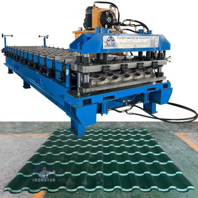 China Металлочерепица Андалузия станок | Металлочерепица станок Кровельные tile making machinery for Azerbaijan for sale