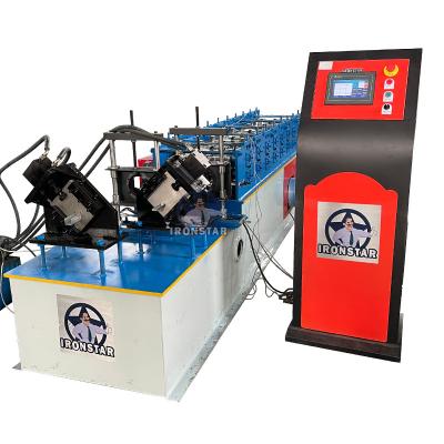China “Nepal Market 2 In 1 U Channel Roll Forming Machine Double U Purlin Making Machine Galvanized Steel Furring Channel Cold Roll Form Production Line For Prefab House Warehouse” for sale