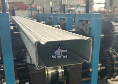 China “India Standard Automatic Upright Rack Roll Forming Machine CType Pallet Beam Goods Shelf Profile Forming Machine Heavy Duty C Type Pallet Beam Roll Forming Machine Automatic Warehouse Storage Goods ” for sale